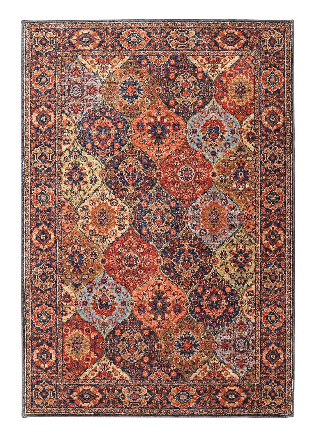Karastan Area Rugs Spice Market Levant Multi 8 x 11 Rectangle Rug Skaff Furniture Carpet One